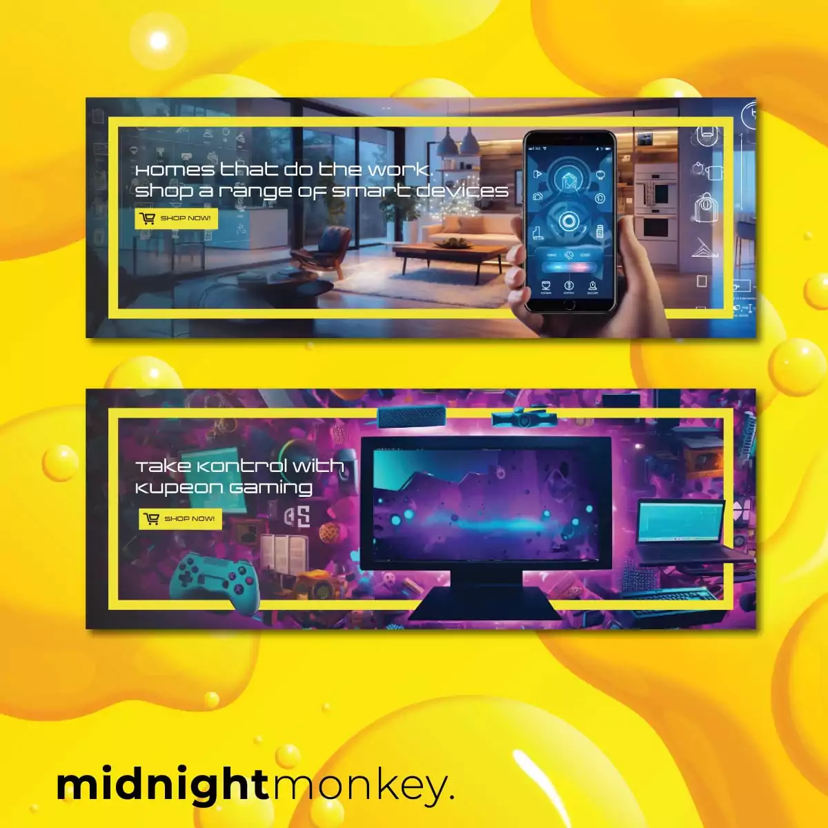 KupeOn - Banners | Midnight Monkey
